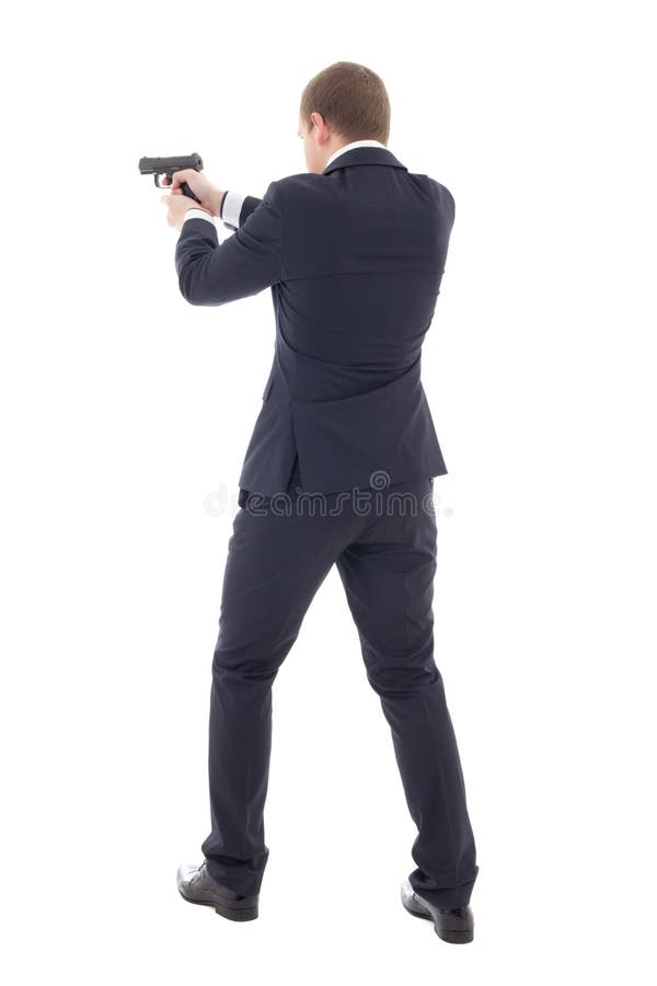 297 Man Gun Rear View Stock Photos - Free & Royalty-Free Stock Photos ...