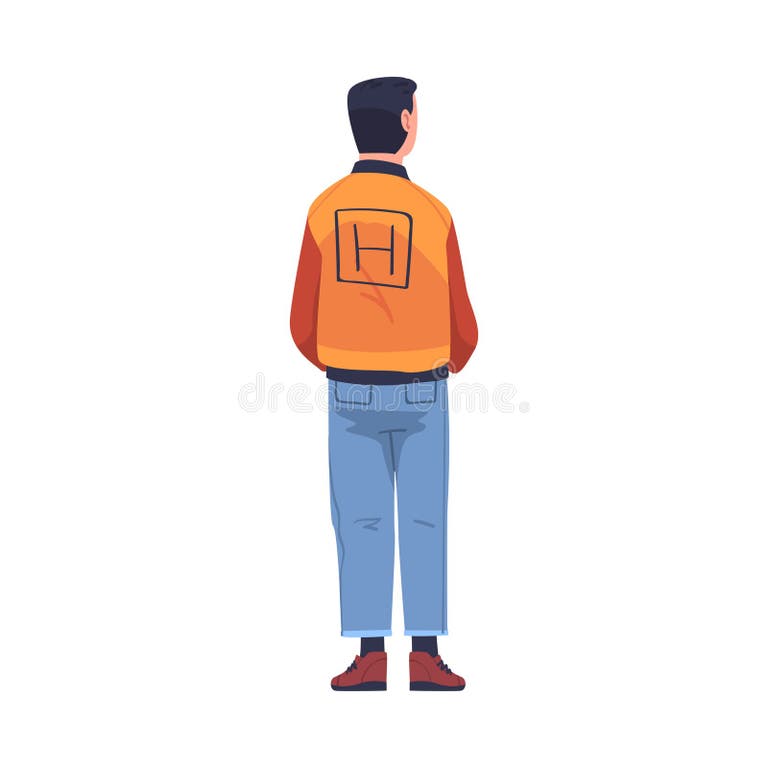 Young Guy Hands Behind Back Stock Illustrations 75 Young Guy Hands Behind Back Stock