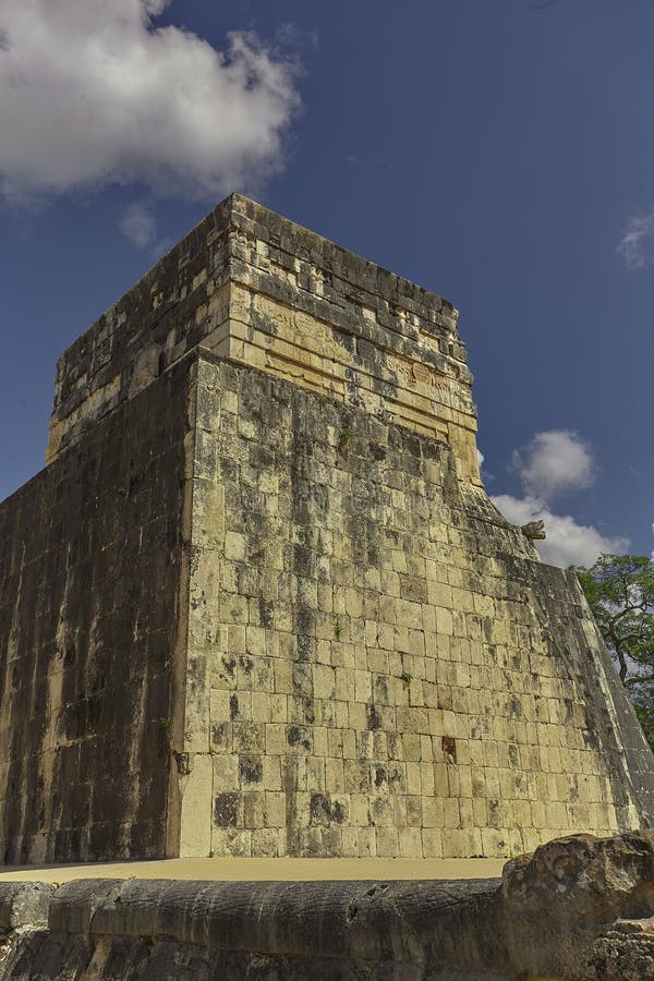 Back View of the Temple of the Jaguar 2 Stock Image - Image of chichen ...