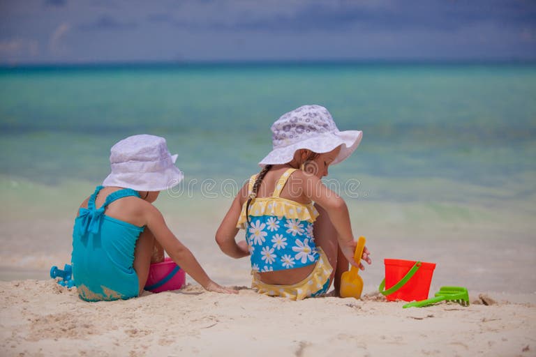 270 Little Girl Swimsuit Back View Stock Photos - Free & Royalty-Free ...