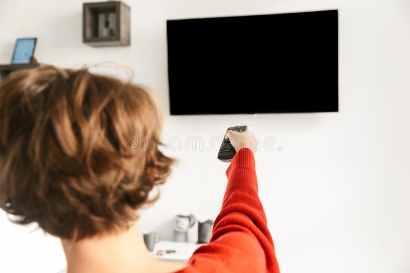Person Infront Tv Stock Photos - Free & Royalty-Free Stock Photos from ...