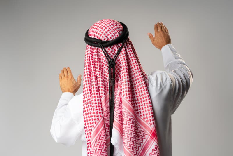 Muslim Man Standing Back View Stock Photos - Free & Royalty-Free Stock ...