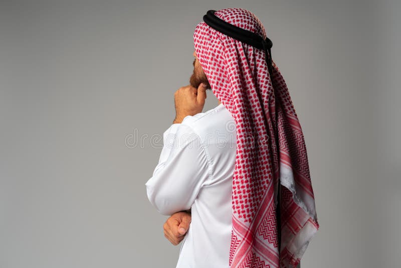 Muslim Man Standing Back View Stock Photos - Free & Royalty-Free Stock ...