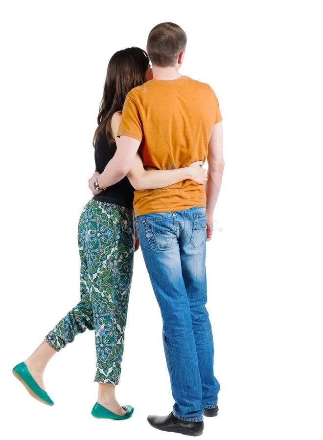 Loving Couple Standing stock image. Image of full, adult - 42346753