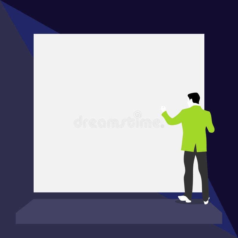 Man Facing Back Stock Illustrations – 329 Man Facing Back Stock ...