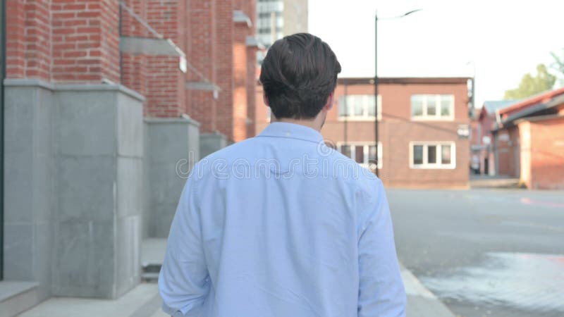 Back View of Walking Feet of Businessman in Suit Stock Footage - Video ...