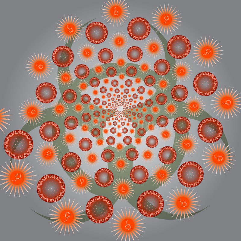 Secret Illustration Revealing the Secrets of the Spread of a Dangerous ...