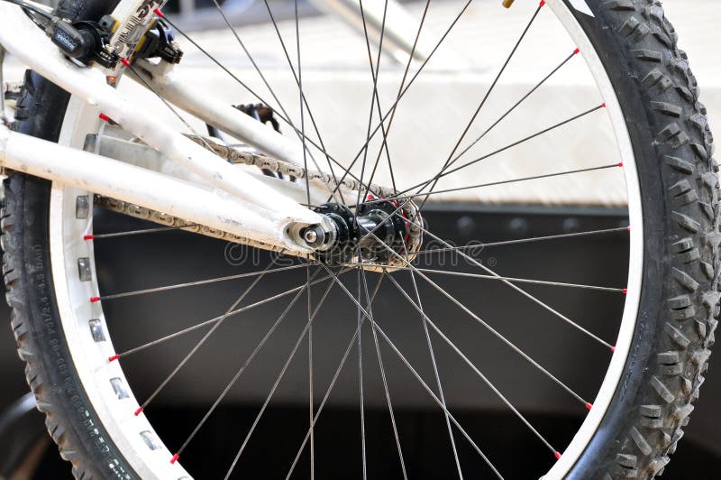 Back wheel stock photo. Image of bicycle, alternative - 65931076