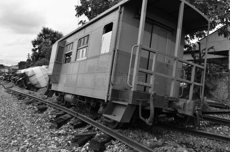 CPR Train Derails editorial photo. Image of rail, ditch - 14308781