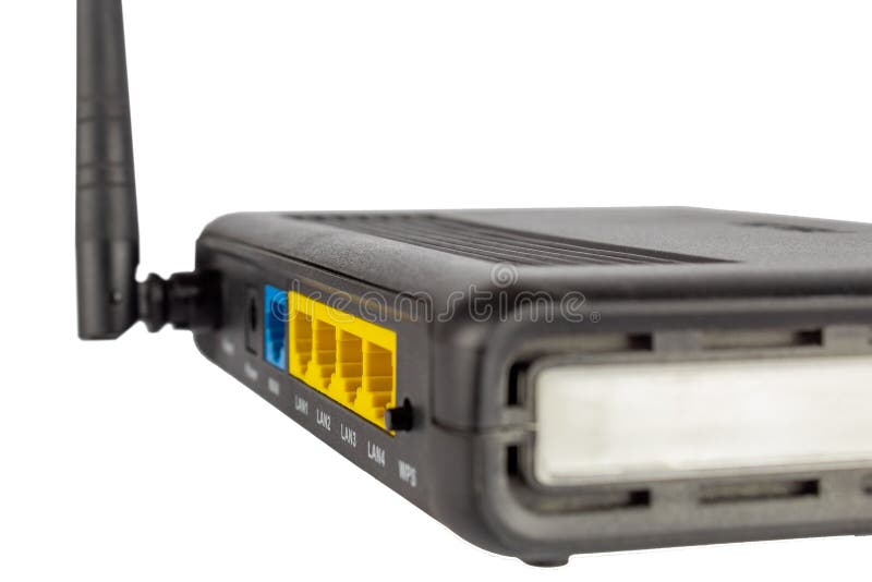 Socket the router stock photo. Image of internet, isdn - 39442928