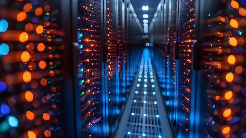 The Backbone of Cloud Computing: Servers and Data Centers Connected by ...