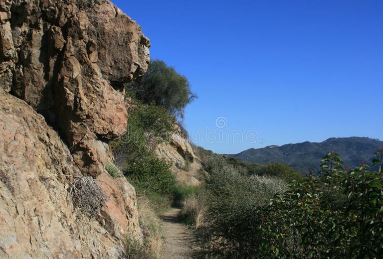 Backbone Trail Geology stock photo. Image of geology - 22743406