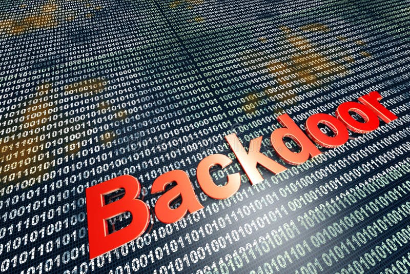 Backdoor stock photo. Image of concept, infect, program - 72742782