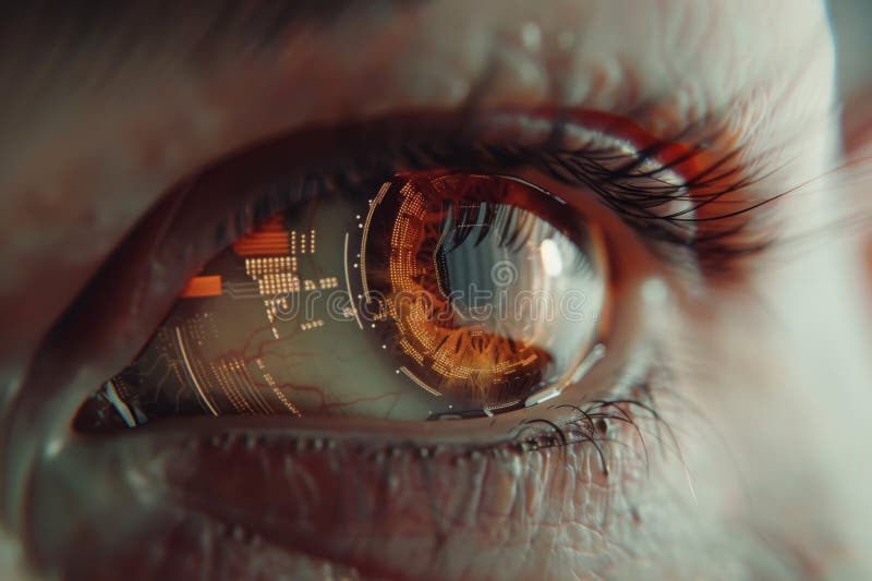 Unique Design of a Human Eye Interacting with HUD Technology for a 3D ...