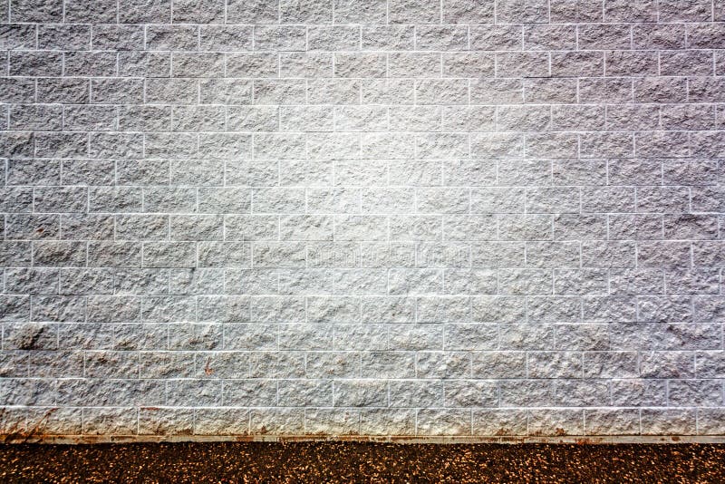 Backdrop or Background with White Block Walls Stock Photo - Image of ...