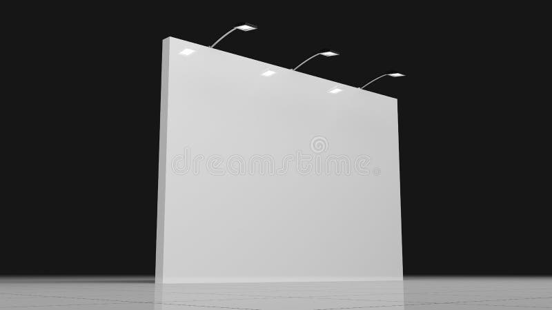 Backdrop Banner 2x3 Meters. Blank Template Stock Image - Image of ...