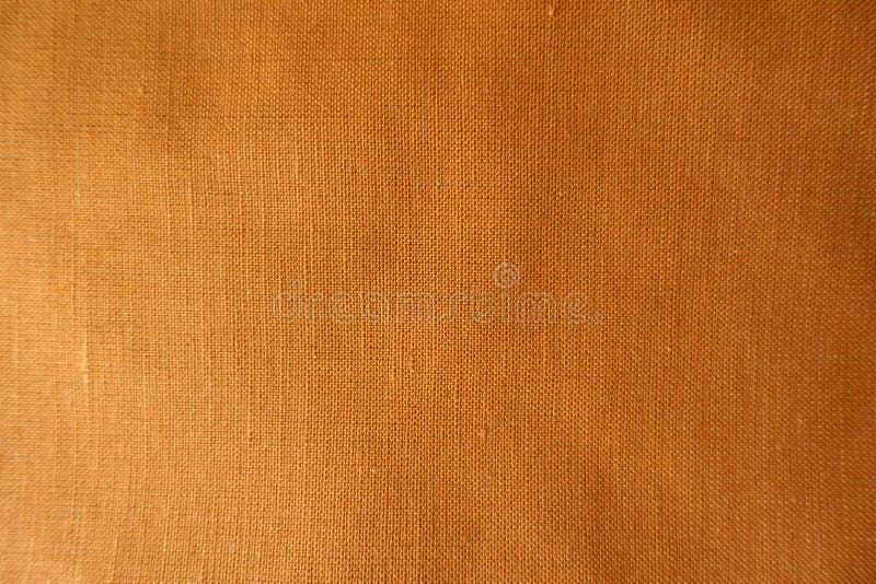 Backdrop - Orange Hemp and Cotton Fabric Stock Image - Image of surface ...