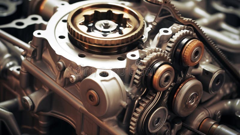 Background of Engine Tuning Process Scene Backdrop.AI Generated Stock ...