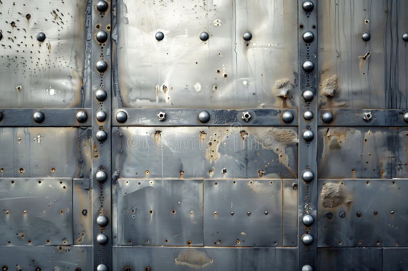 Backdrop Design of Security Wall of Steel Design and Texture Stock ...
