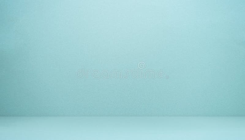 Empty Blue Studio Room Scene Food Kitchen Counter Bar Minimal ...