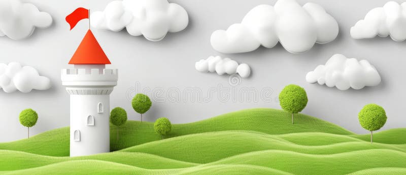 The Backdrop of Fantasy and Illustration Provides the Setting for the ...