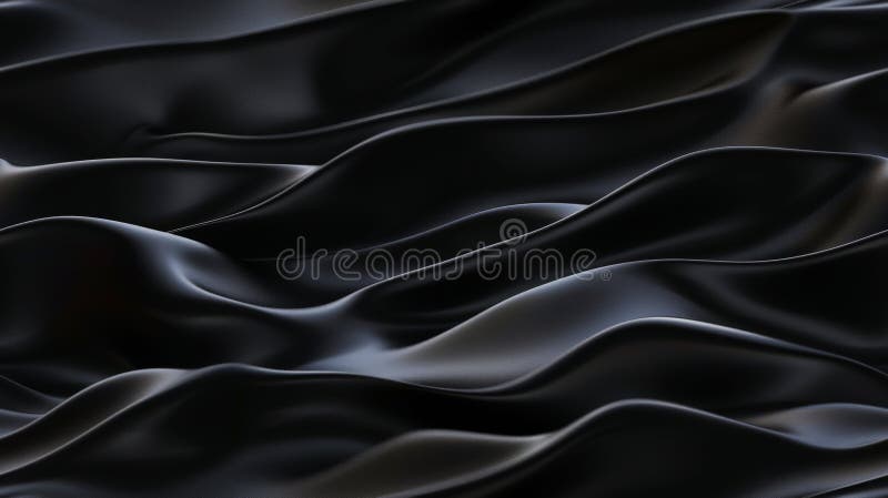 This Backdrop Features a Series of Flowing Waves in a Deep Black Color ...