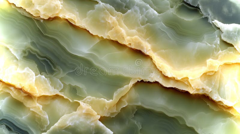 Natural Texture with Layered Green and Yellow Hues Suitable for Eco ...