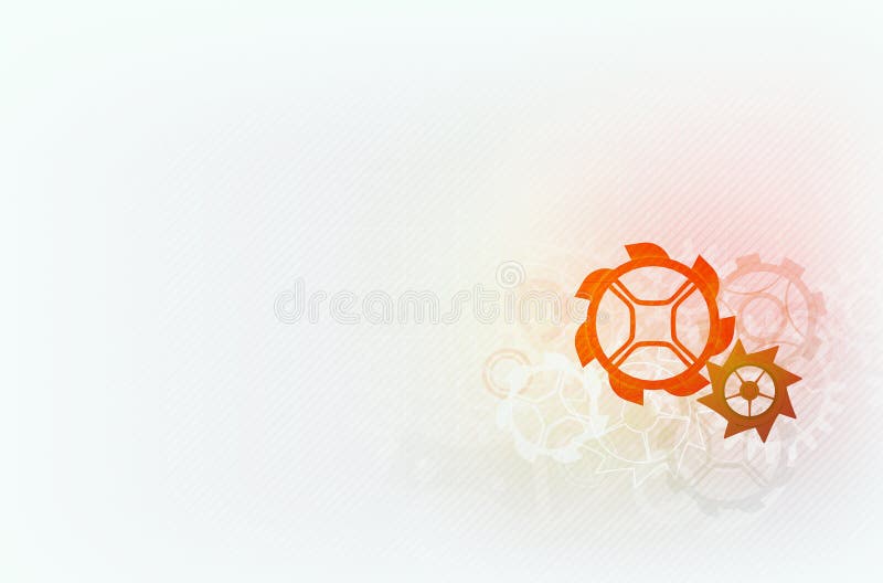 Backdrop with Gears and Cogwheels Stock Illustration - Illustration of ...
