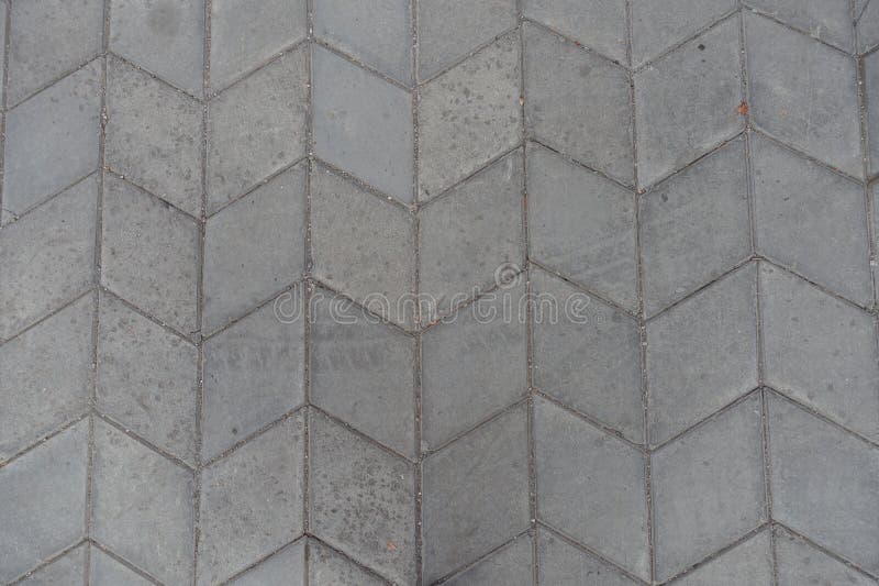 Backdrop - Gray Diamond-shaped Concrete Pavement with Geometric Pattern ...