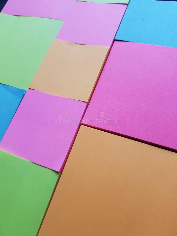 Paper Notebooks for Notes Stacked in Phosphorescent Colors, Background ...