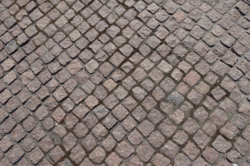 Backdrop - Pavement Made of Pink Granite Stone Setts Stock Image ...