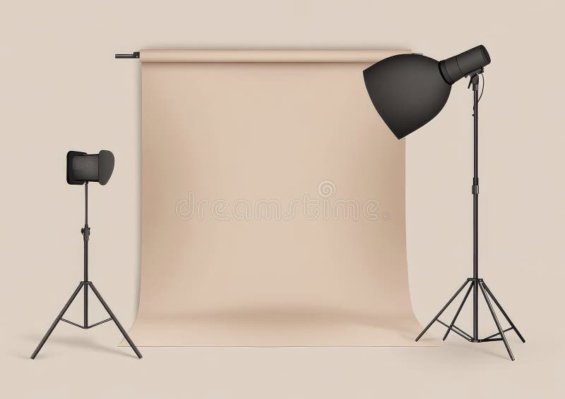 The Backdrop for Photos in a Professional Studio Setting is Often a ...