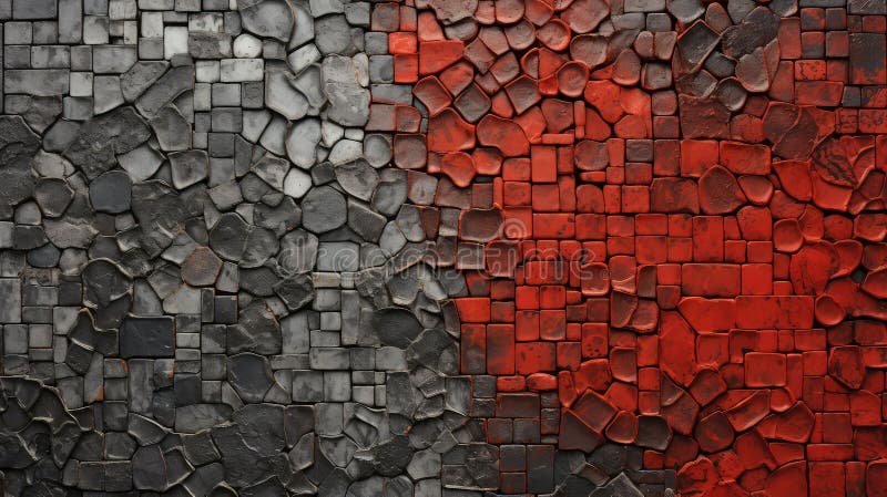 Backdrop Red and Grey Background Stock Photo - Image of wall, textures ...