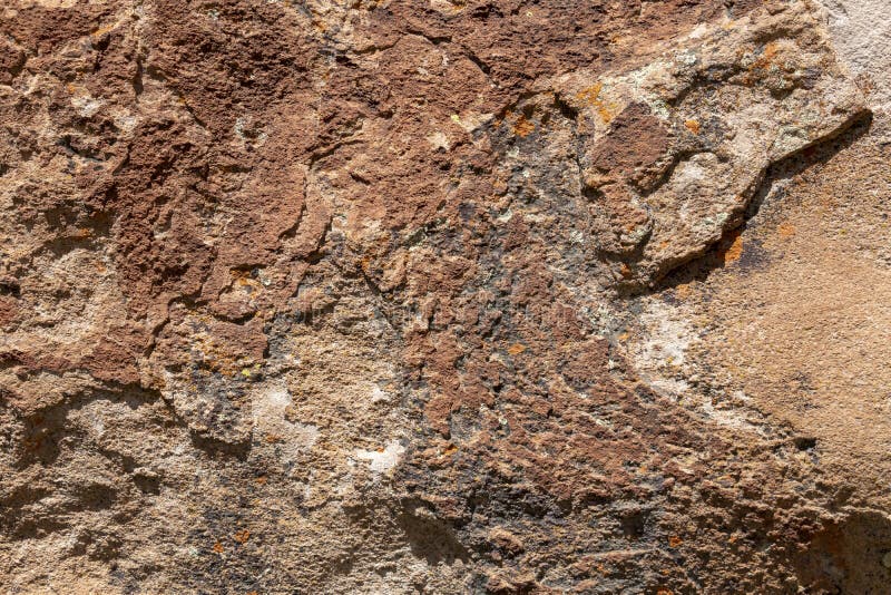 Backdrop of Rough Stone Surface Outdoors Natural Background with Copy ...