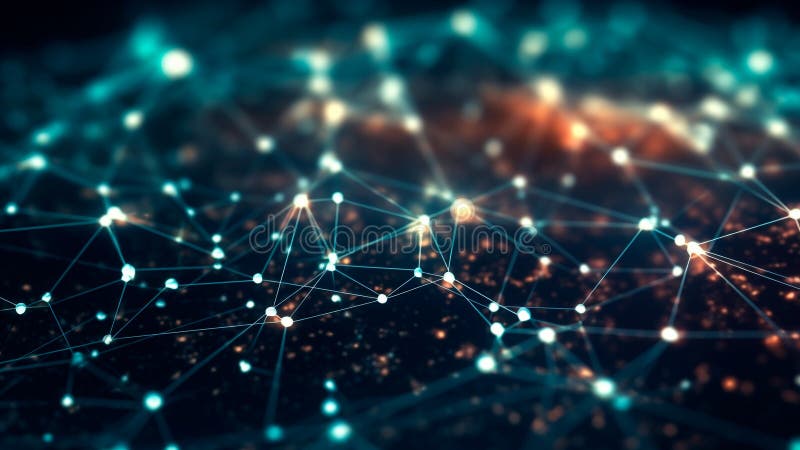 Backdrop Showcasing a Complex Network of Interlinked Connections ...