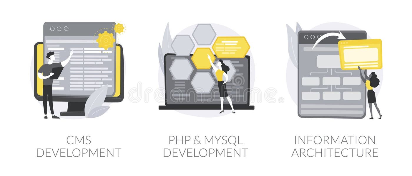 Backend Development Stock Illustrations – 2,162 Backend Development ...