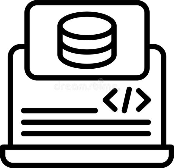 Backend Development Vector Icon Stock Vector - Illustration of backend ...