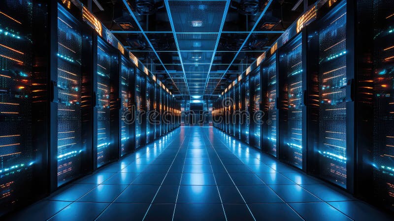 Backend technology stack stock illustration. Illustration of firewall ...