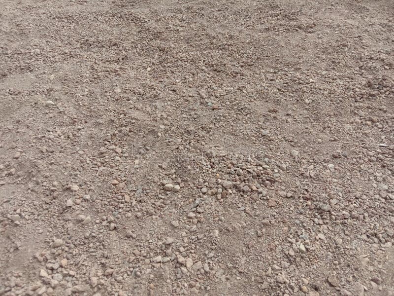 Backfill Sand, Used To Backfill the Soil. Stock Image - Image of ...