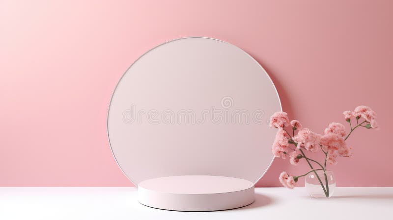 Backg Design Round Background Stock Illustration - Illustration of ...