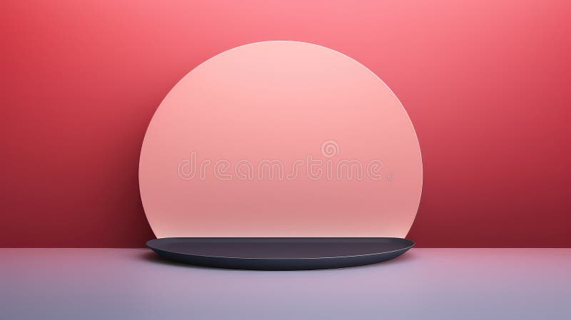 Backg Template Round Background Stock Illustration - Illustration of ...