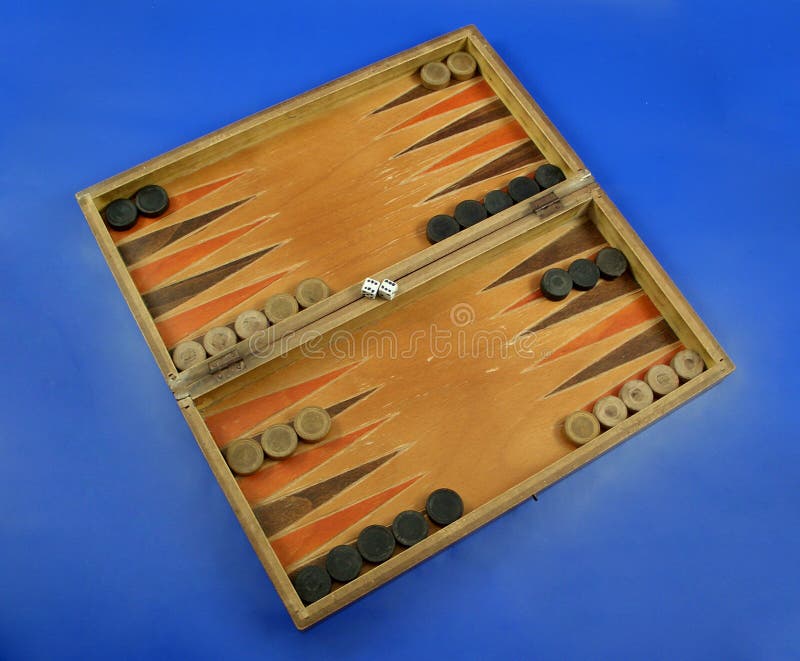Backgammon..(1) stock image. Image of strategy, gamble - 163395