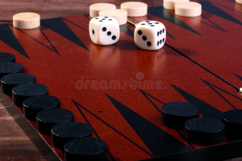 Backgammon stock photo. Image of luck, counters, pursuit - 11956796