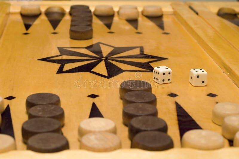 Unique Inlaid Backgammon Board Stock Photo - Image of games, rare: 2578604
