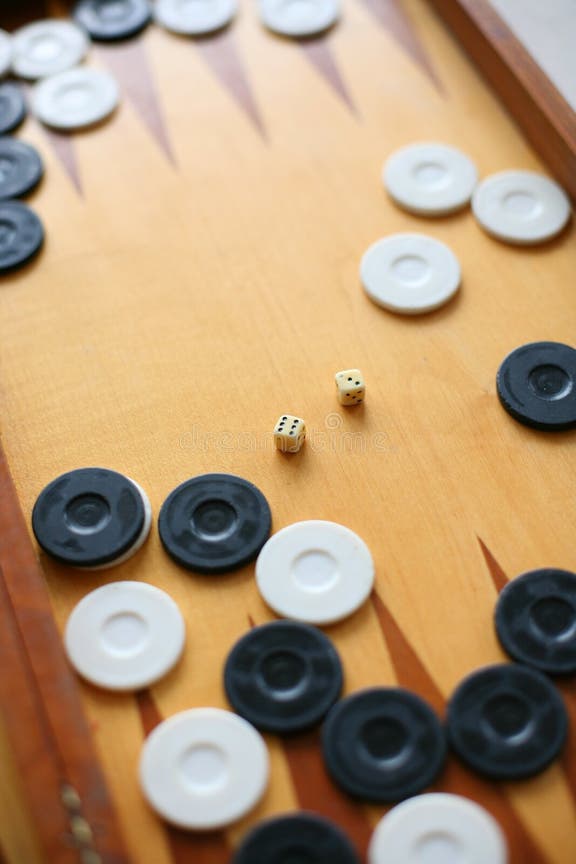 Backgammon stock photo. Image of luck, decorated, game - 18583598