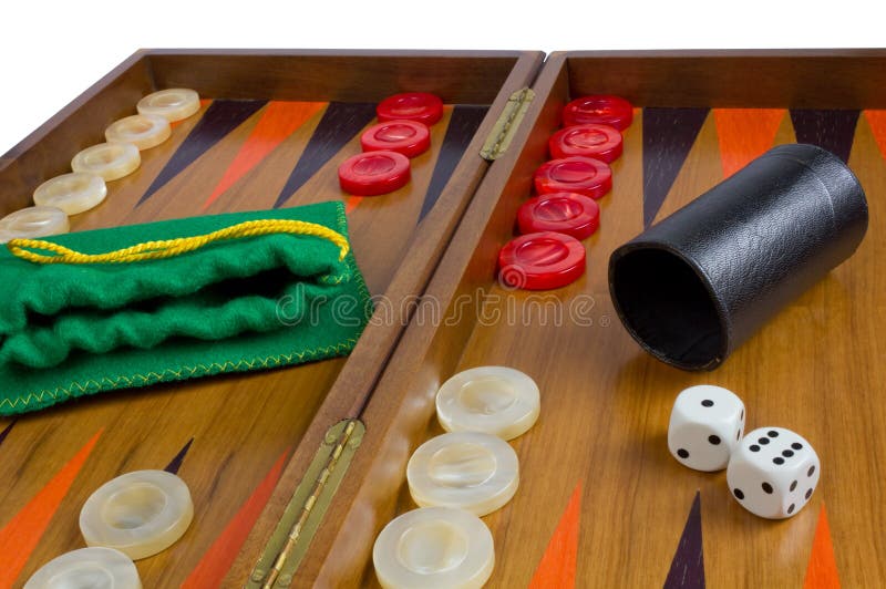 Backgammon stock photo. Image of checker, pawn, yellow - 25760316