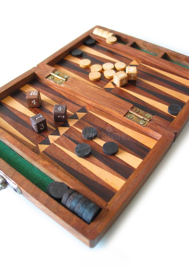 Backgammon stock photo. Image of round, portable, recreation - 95330