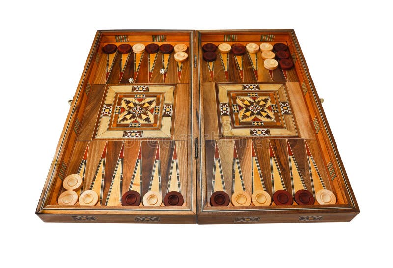 Backgammon Board Game , Turkish Middle East Tavla with Mother of Pearl ...