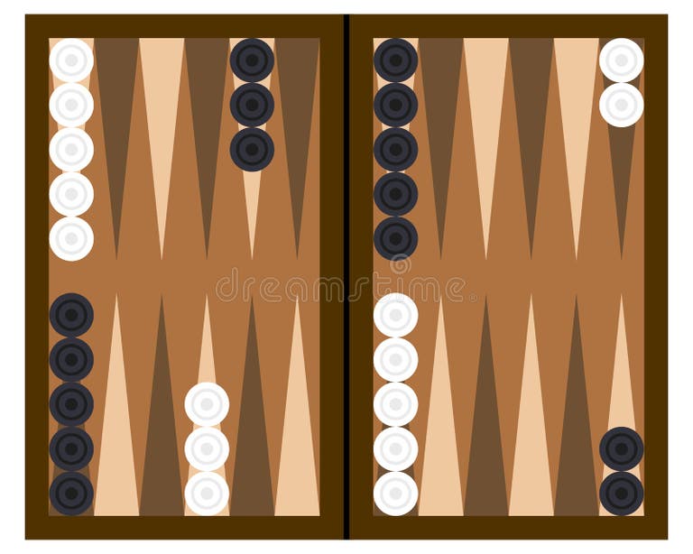 Backgammon Board Game Stock Illustrations – 1,365 Backgammon Board Game ...