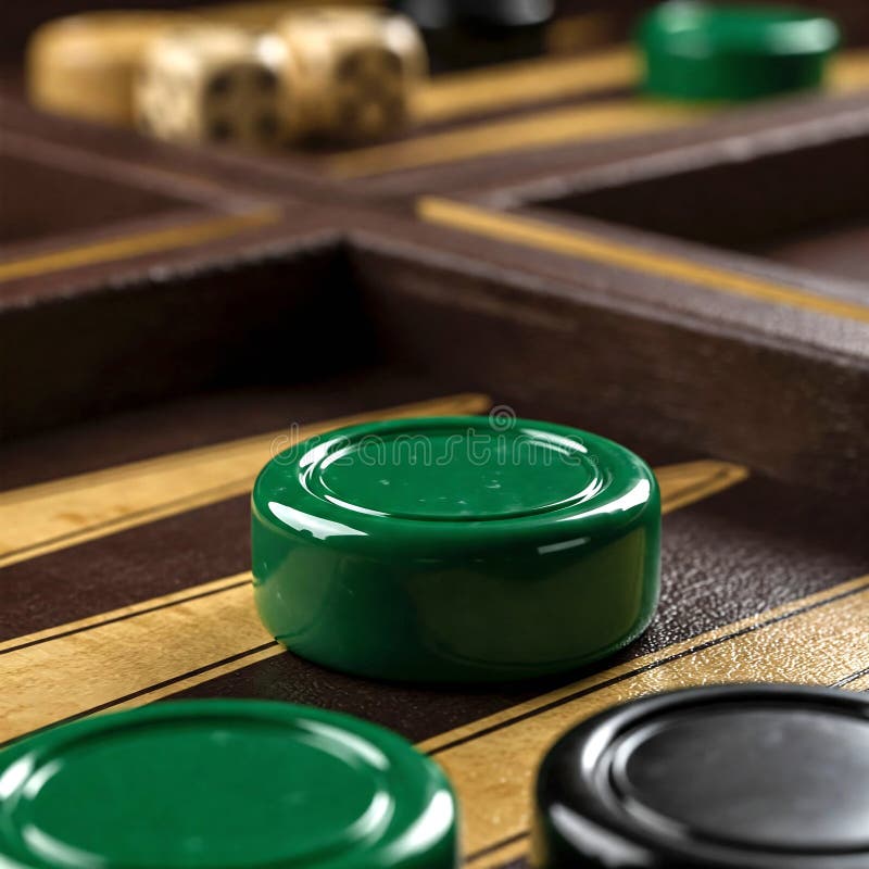 Backgammon Checker Macro Stock Illustrations – 2 Backgammon Checker ...